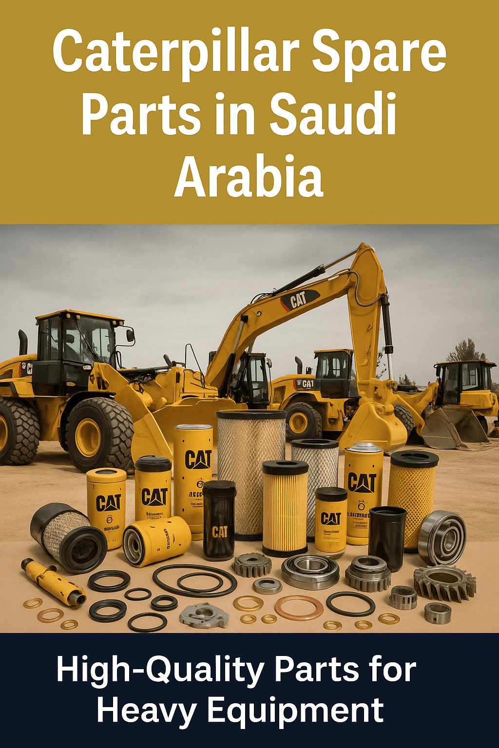 Caterpillar Spare Parts in Saudi Arabi